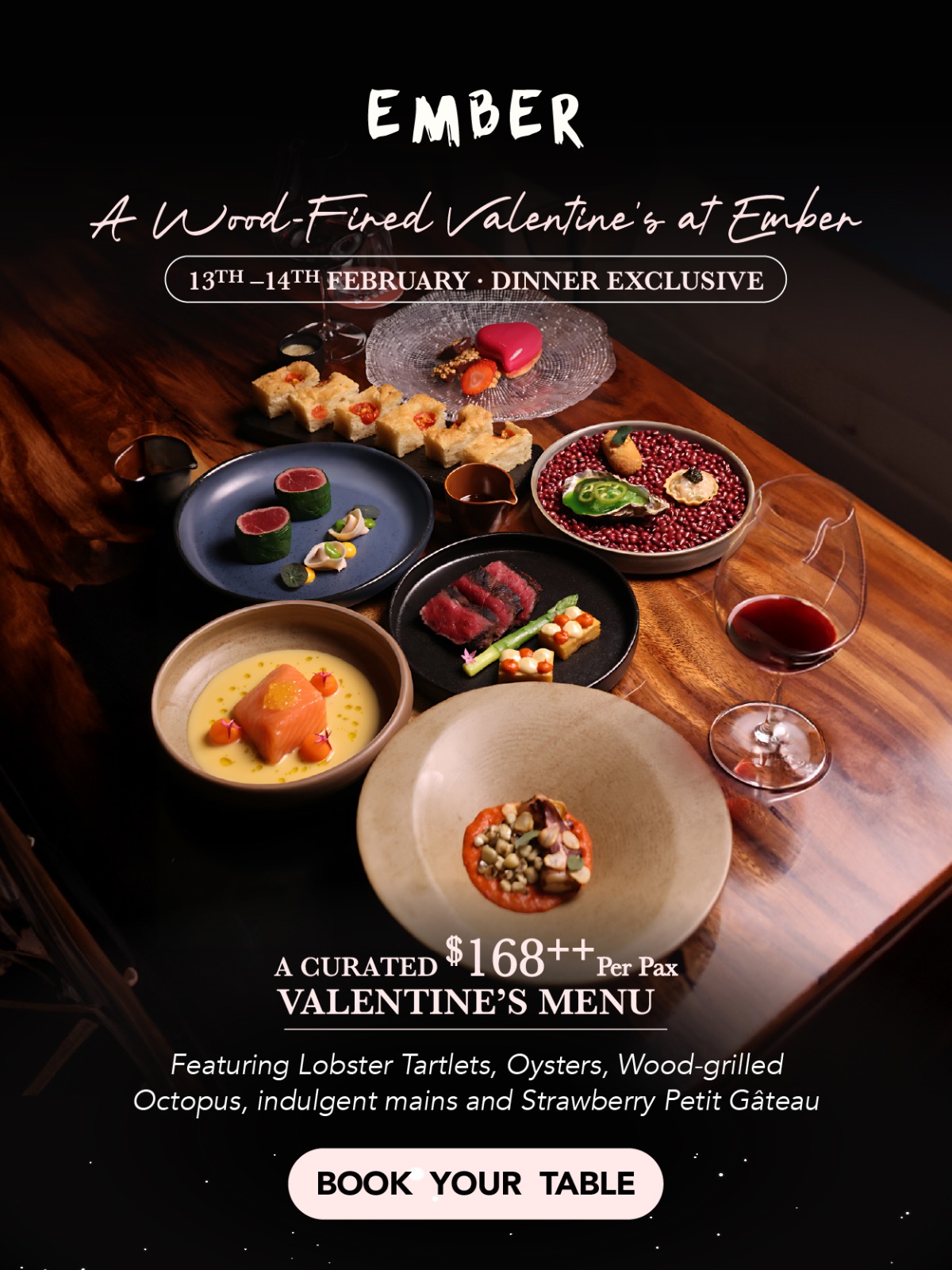 Menu | Woodfired Restaurant Singapore | Ember